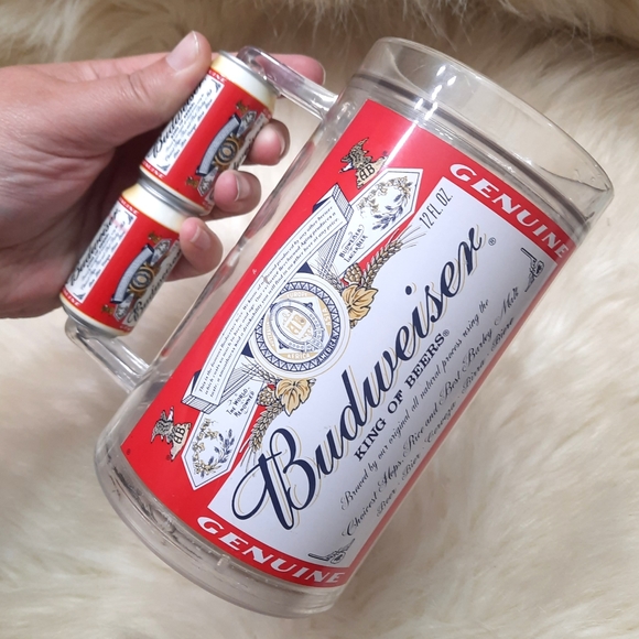Dining | Budweiser Vintage Budweiser Novelty Plastic Beer Mug | Poshmark